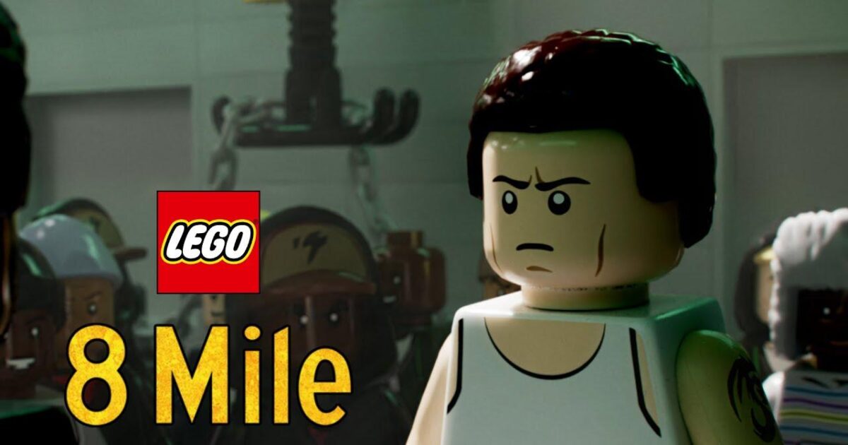 8 Mile Final Rap Battle but in LEGO (4K) | Eminem - Frank151.com