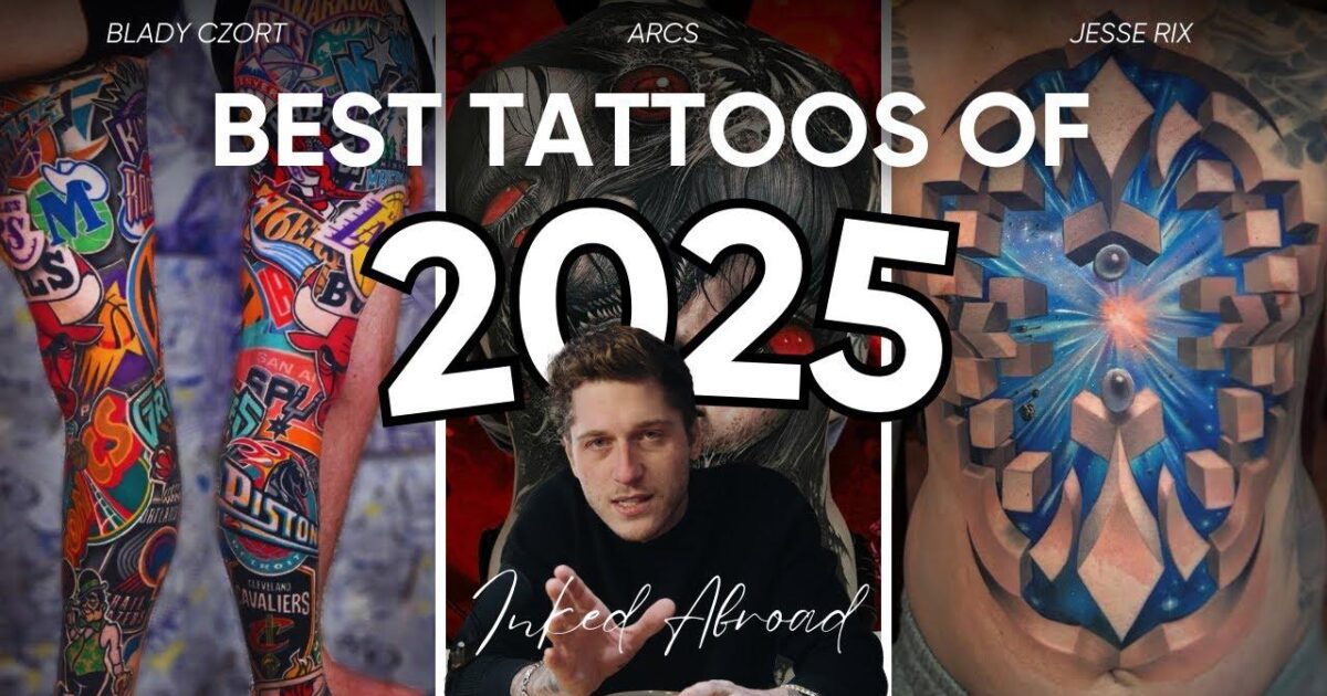 My 100 Favorite Tattoos of 2025 | INKED ABROAD - Frank151.com